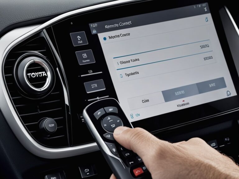 Toyota remote connect - Free Repair Guide
